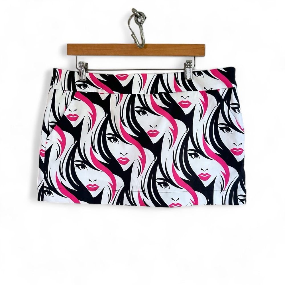 Loudmouth > Pretty Girl Print Golf Tennis Skort > 14 - Gem